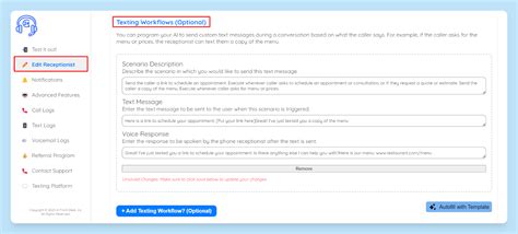 How To Set Up Texting Workflows In My Ai Front Desk