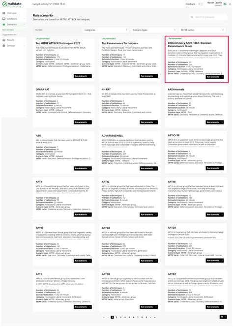 Simulating Bianlian Ransomware To Test Defences Validato