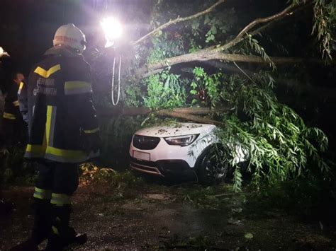 Tausende Feuerwehreinsätze nach Unwettern in OÖ und NÖ SN at