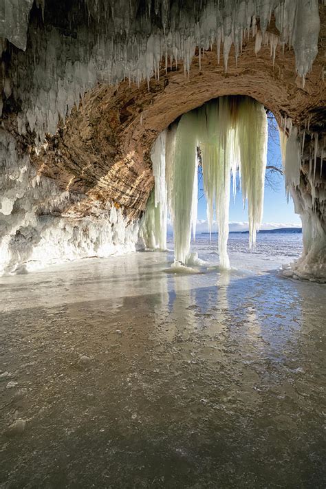 Ice Cave Lake Superior Photograph By Craig Sterken Fine Art America