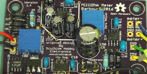 Design And Build A Milliohm Meter Scullcom