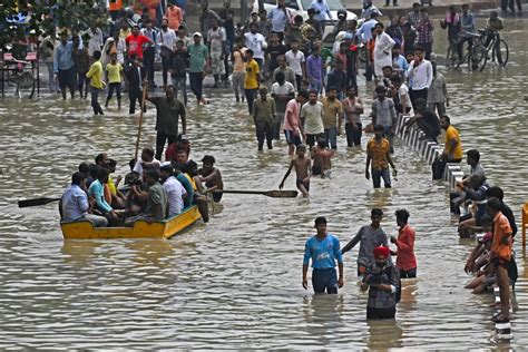 Delhi River Reaches Record High In Monsoon Floods Gg2