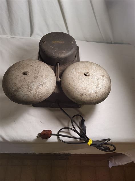 Western Electric Wall Bell Ringer Industrial Switch For Ringer On Off Works For Sale