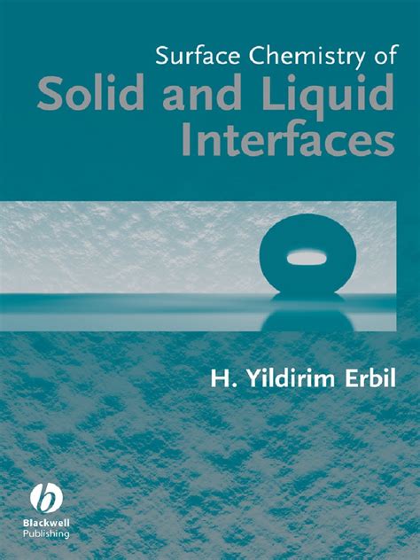 Surface Chemistry Of Solid And Liquid Interfaces Pdf Pdf Wetting
