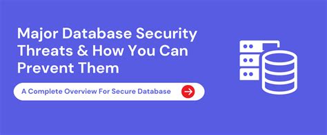 Major Database Security Threats And How You Can Prevent Them Skein