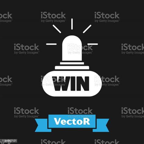 흰색 카지노 는 검은 배경에 고립 된 아이콘을 승리 벡터 일러스트레이션 개성 개념에 대한 스톡 벡터 아트 및 기타 이미지 개성 개념 대형 도박 Istock