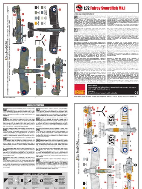 Airfix Swordfish Instructions Pdf