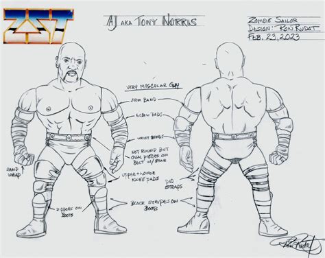 Zombie Sailors Toys Wrestlings Heels And Faces Tony Norris Ahmed John