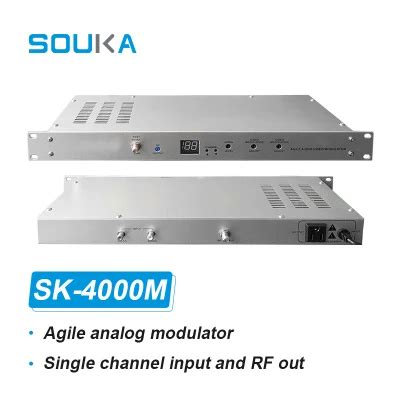 Single Channels Analog Modulator Agile Modulator For CATV System Modulator China Modulator