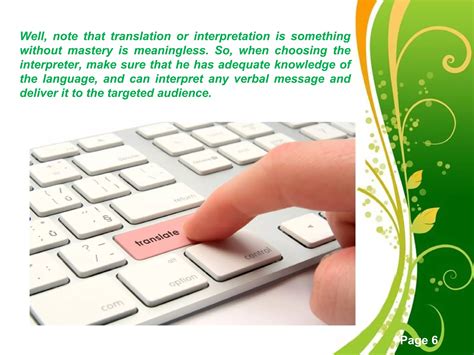 What Is The Difference Between Interpretation And Translation Ppt