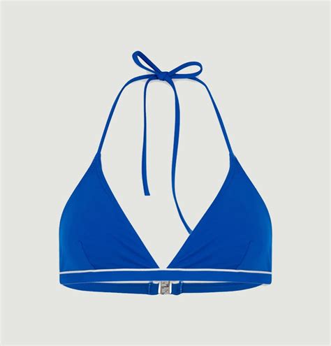 Haut De Maillot Triangle L Agitateur Bleu Lectrique Apnee Lexception