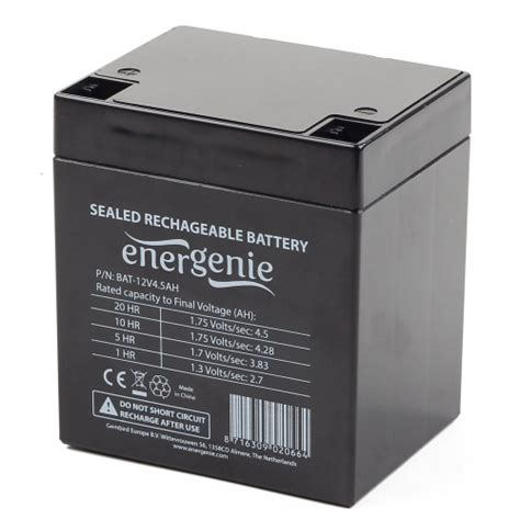 Акумуляторна батарея EnerGenie 12V 4.5Ah – купити у Львові (Україна ...
