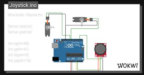 Joystick Ino Copy Wokwi ESP32 STM32 Arduino Simulator