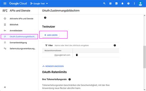 OAuth2 App in Google Cloud für Windows Desktop Programme erstellen