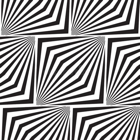 Universal Repeating Abstract Shape In Black And White Stock Vector Illustration Of Linear