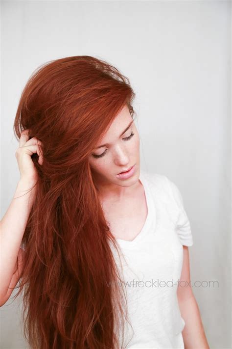 The Freckled Fox Hair Tutorial My No Nonsense Blow Dry For Everyday