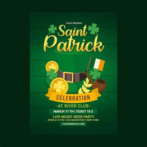 Premium Psd Saint Patrick Day Celebration