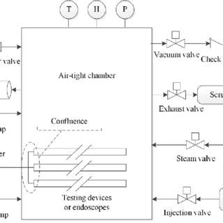 Schematic Diagram Showing The Structure Of The Experimental Set Up T Download Scientific