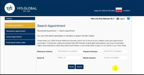 Build Web Search Bot Vfs Global Appointment Booking Automation Bot