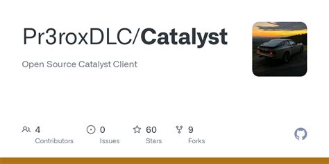 GitHub Pr3roxDLC Catalyst Open Source Catalyst Client