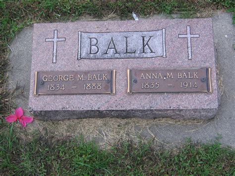 George Michael Balk 1834 1888 Find A Grave Memorial