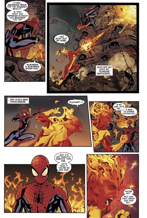 A Burned Spider The Amazing Spider Man 700 3 R Spiderman