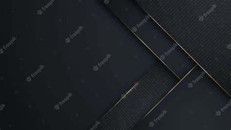 추상 럭셔리 배경 다각형 패턴 블랙과 골드 라인 원활한 루프 컴퓨터 생성 모션 그래픽 3840x2160 프리미엄 사진