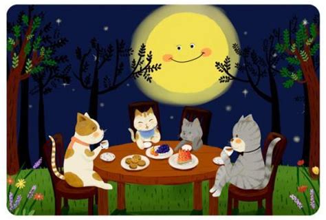 手工中秋明信片简笔画 简笔画图片大全 普车都