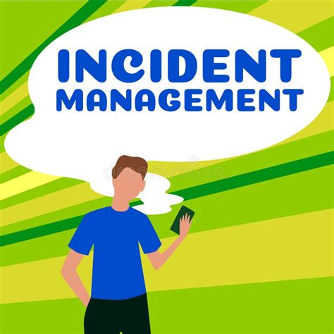 Conceptual Caption Incident Management Internet Concept Process To Return Service To Normal