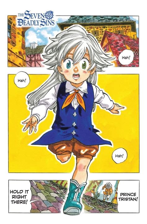 Elizabeth And Meliodass Son Tristan Anime Love Anime Guys Manga