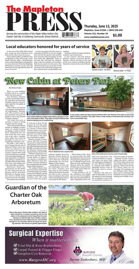 Mapleton Press June 12 2025 The Mapleton Press