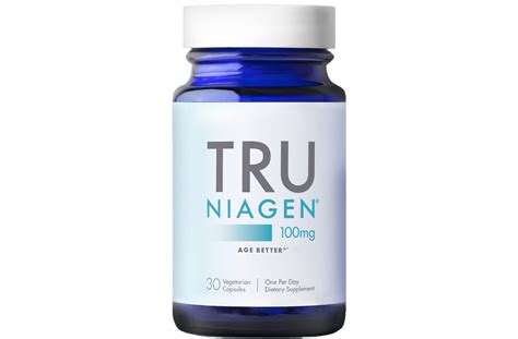 Tru Niagen 100mg Nad Boosting Supplement Patented Nicotinamide