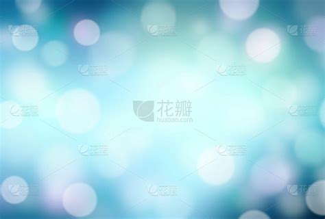 蓝色模糊散焦背景