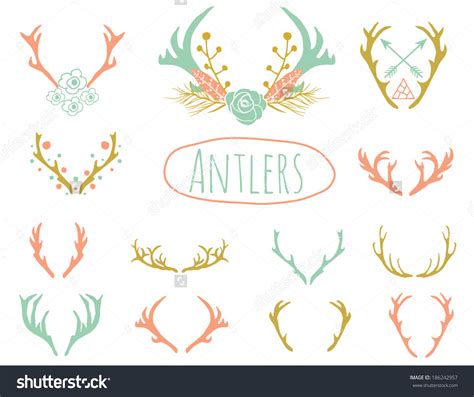7 Antler Clip Art Preview Deer Antlers Clip Hdclipartall