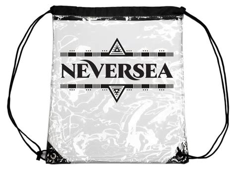 Amt Trade Pvc Clear Drawstring Bag