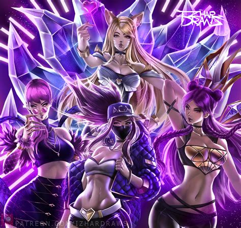 K Da Popstars By Izhardraws On Deviantart