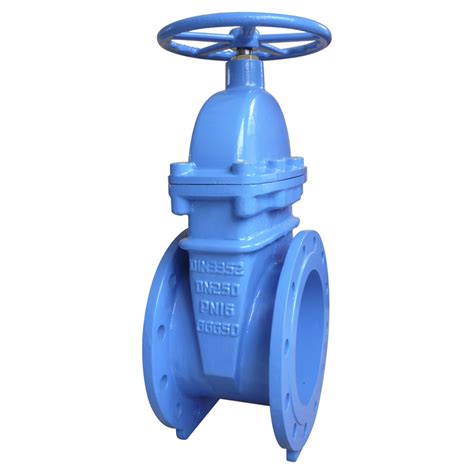 Double Flanged Resilient Gate Valve DIN3202 F4 Non Rising Stem Soft
