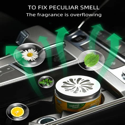 Car Air Freshener Solid Gulong Jasmine Smell Interior Perfume Diffuser