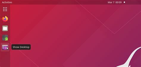 How To Add Show Desktop Shortcut To Left Panel In Ubuntu FOSTips