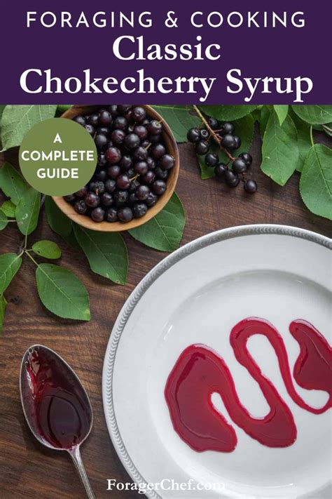Classic Chokecherry Syrup Recipe Chokecherry Syrup Recipe With Sugar Chokecherry Syrup