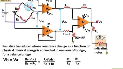Instrumentation Amplifier Using Bridge Type Transducer Protector