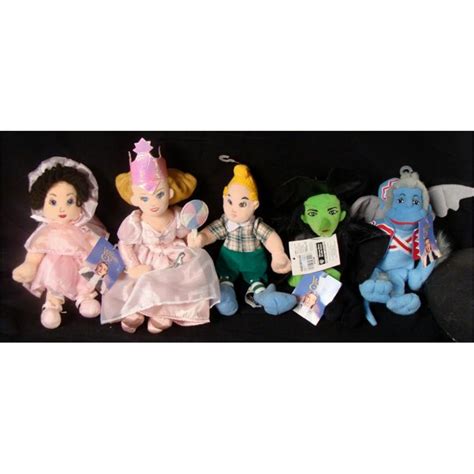 11 Wizard Of Oz Plush Dolls Dorothy And Friends W Balloon