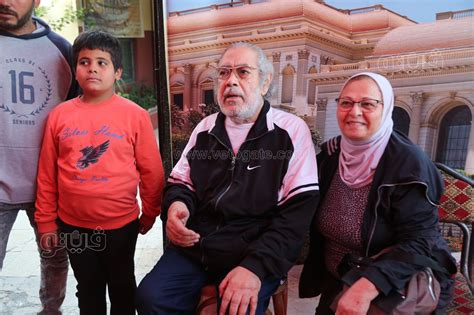 صبري عبد المنعم يدلي بصوته في انتخابات الرئاسة صور