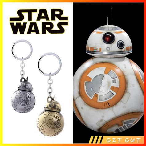 Jual Keychain Gantungan Kunci Star Wars Robot Bb 8 Bb8 Shopee Indonesia