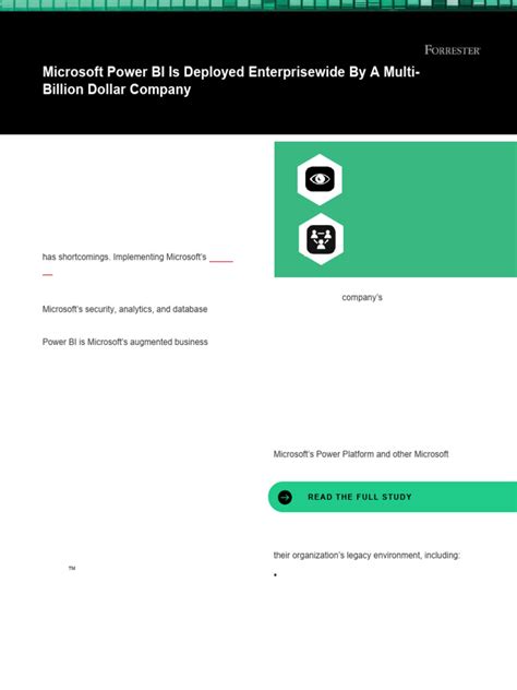 Power Bi Tei Customer Spotlight Pdf Analytics Information