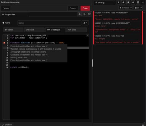 Help With Function Node And Multiple Inputs General Node Red Forum