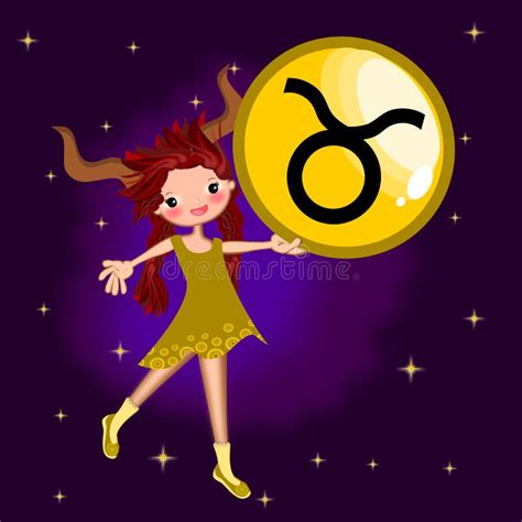 Zodiac Sign Of Taurus Stock Vector Illustration Of Illustration 39691156