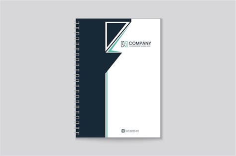Premium Vector Professional Creative Notebook Cover Design For Your