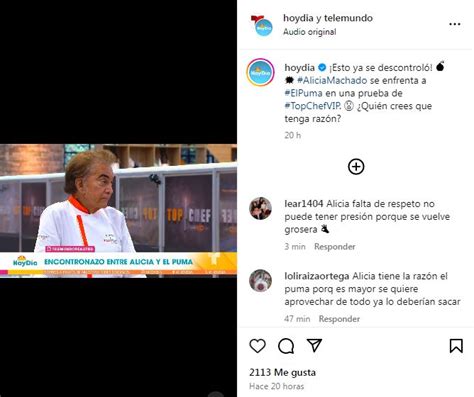 Alicia Machado y El Puma protagonizaron fuerte discusión qué pasó en