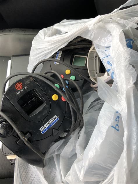 A Black Sega Sports Dreamcast I Picked Up Dreamcast